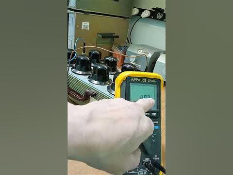 Мультиметр цифровой APPA 305 измерение сопротивления показание на приборе АРРА 305 - YouTube