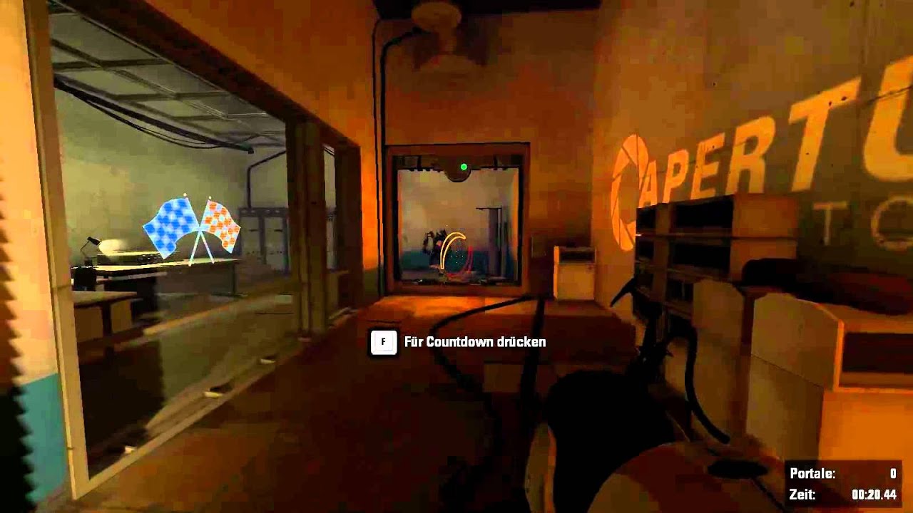 Portal 2 - Behind The Scenes - 0 Portals - YouTube