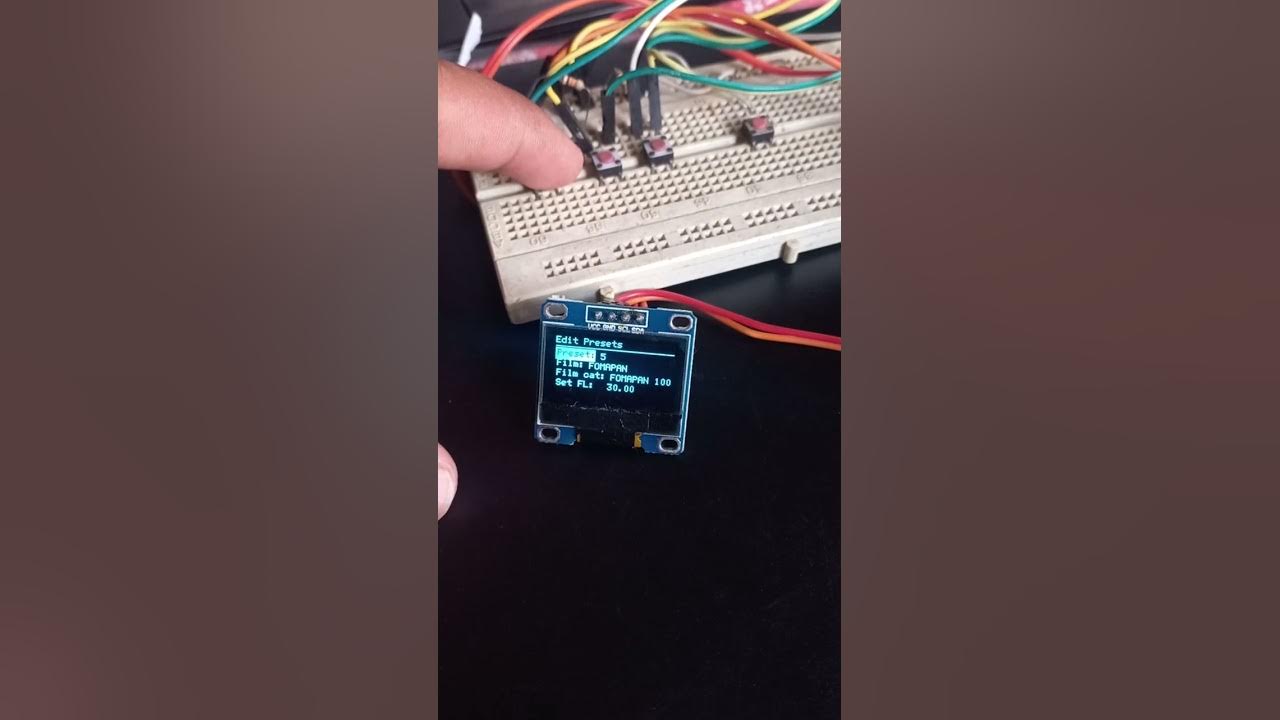 OLED Menu System on ESP32 | Arduino SD1306 - YouTube