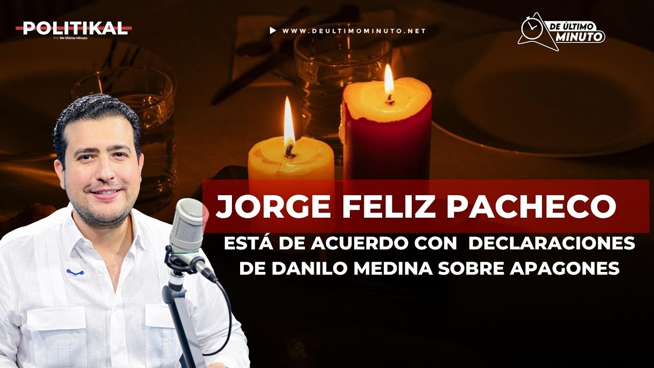 JORGE PACHECO SOBRE DECLARACIONES DE DANILO: SU TRABAJO ES DEFENDER SU GOBIERNO - YouTube