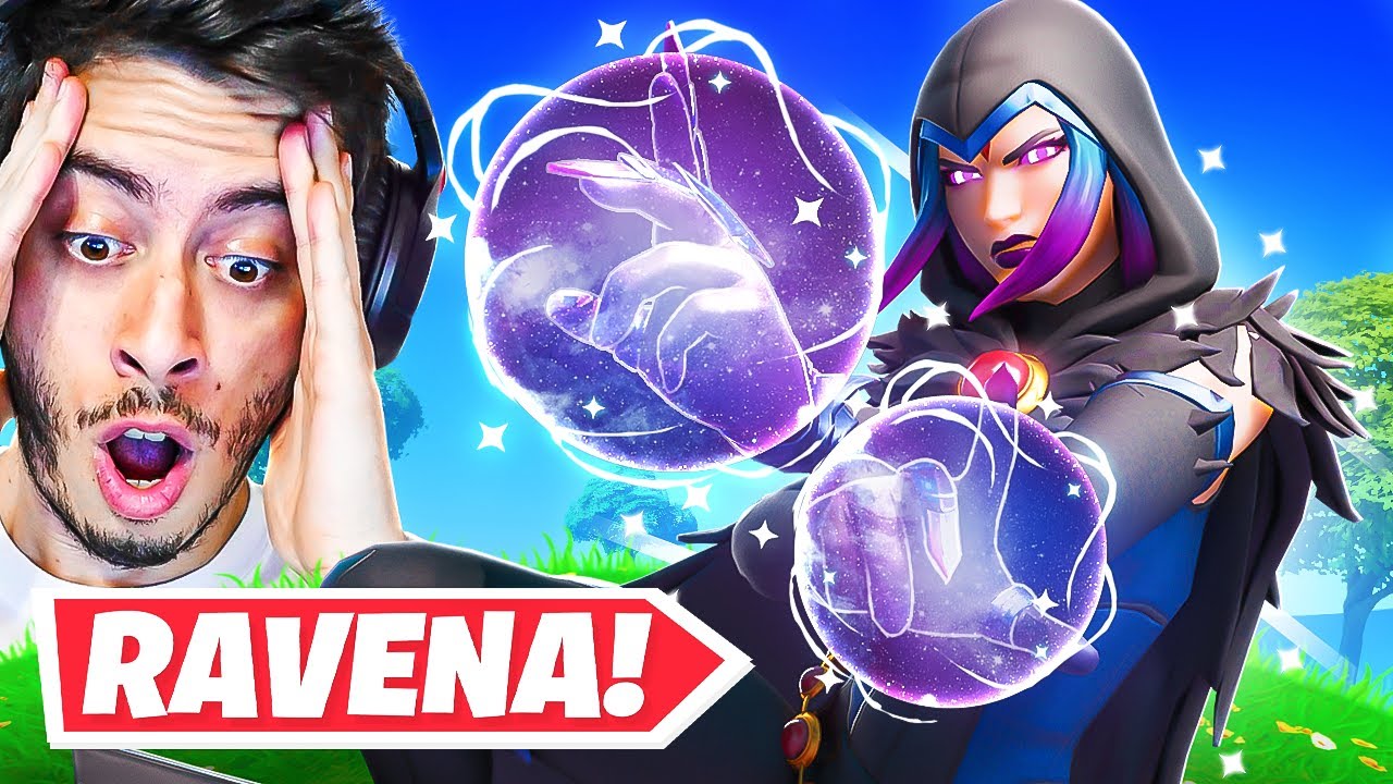 USEI A RAVENA COMPLETA! - Fortnite - YouTube