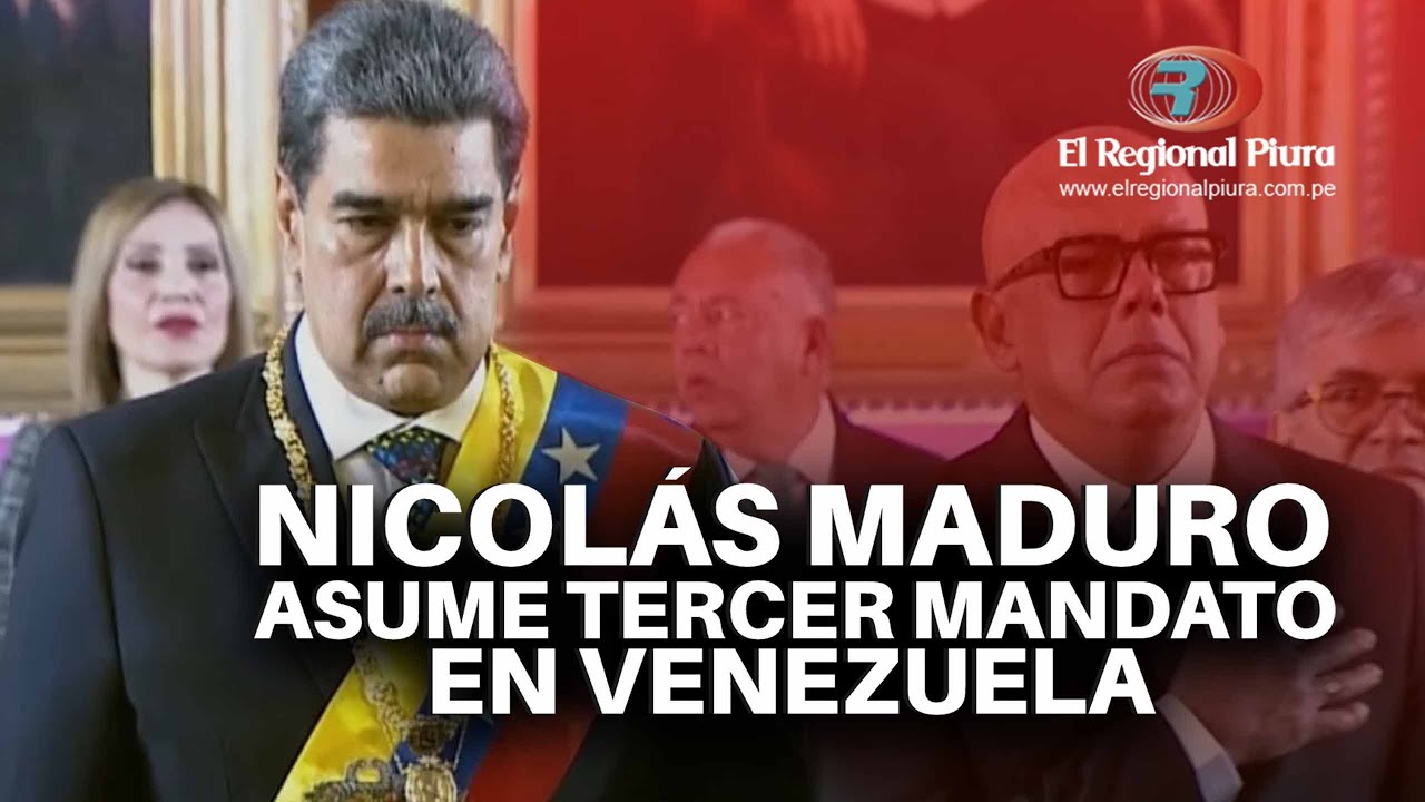 Nicolás Maduro Moros, juramentó como Presidente de Venezuela para el ...