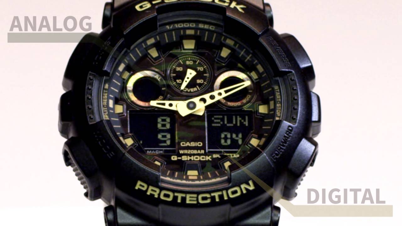 Casio G-Shock GA-100CF-1A9 Watch Overview and Main Features - YouTube