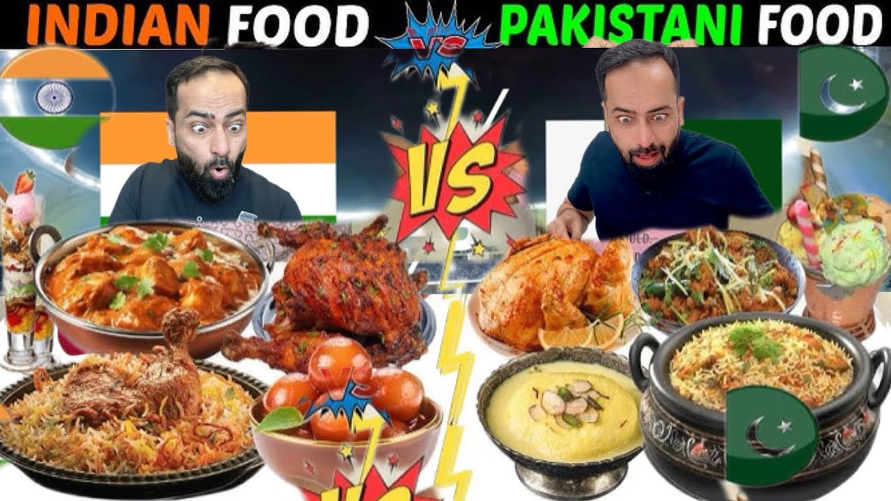 Indian food vs Pakistani food| Street food | Dinner| Food vlog | Indian ...
