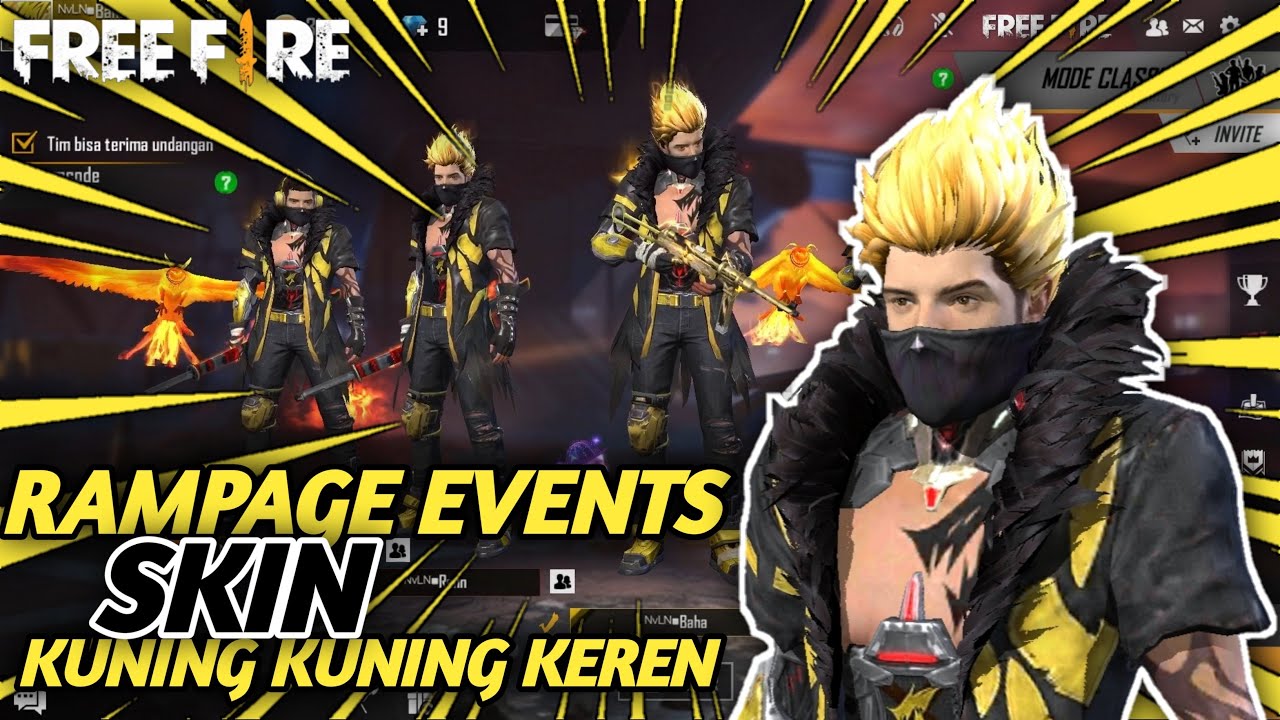 RAMPAGE EVENT SKIN | NUMAHA | FREE FIRE - YouTube