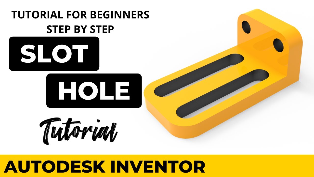 Autodesk Inventor 2026 Tutorial For Begginers - Exercise 16 Hole and ...