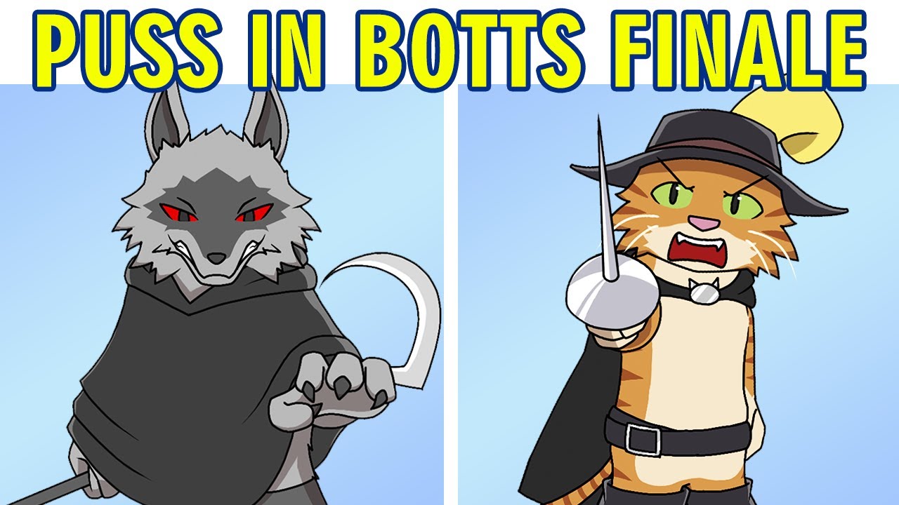 Friday Night Funkin VS Puss in Boots The Last Wish FINALE x Wolfy (FNF ...