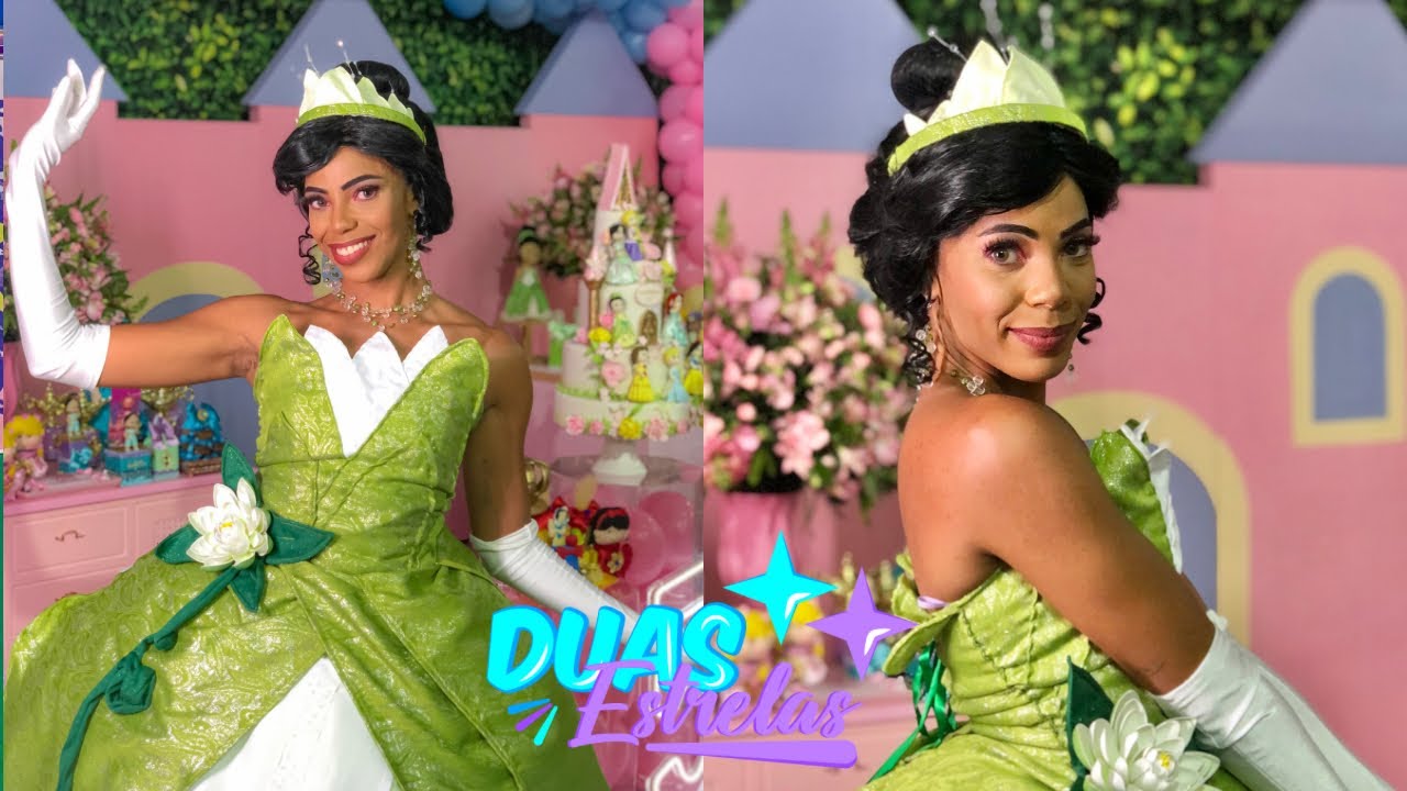 Tiana - Quase Lá, Duas Estrelas Personagens Vivos - YouTube