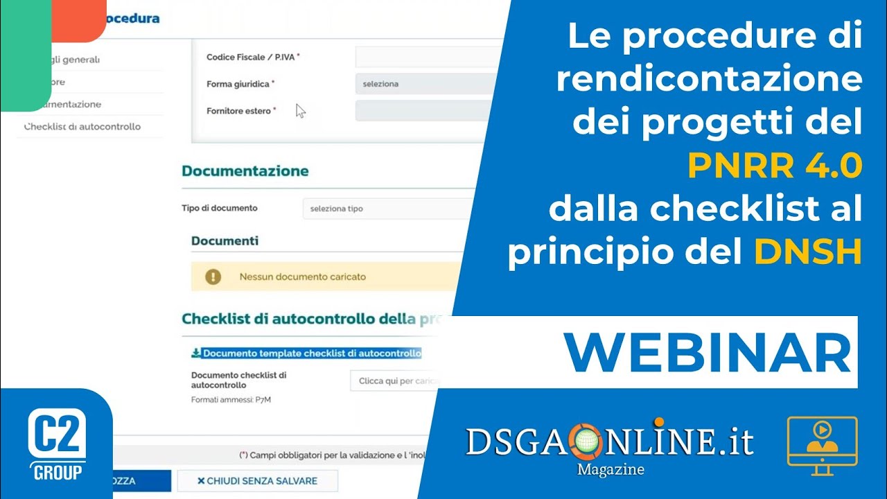 Le procedure di rendicontazione dei progetti del PNRR 4.0 dalla ...