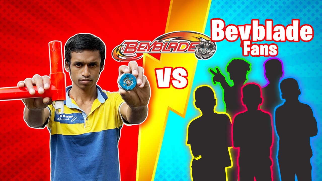 ME VS Beyblade Fans Beyblade Battles - YouTube