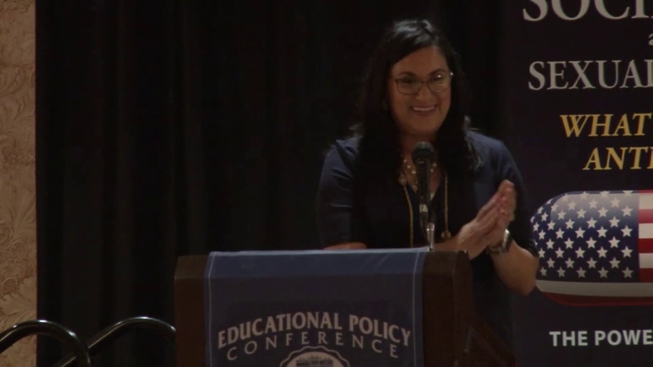 Monica Cline at Education Policy Conference - YouTube