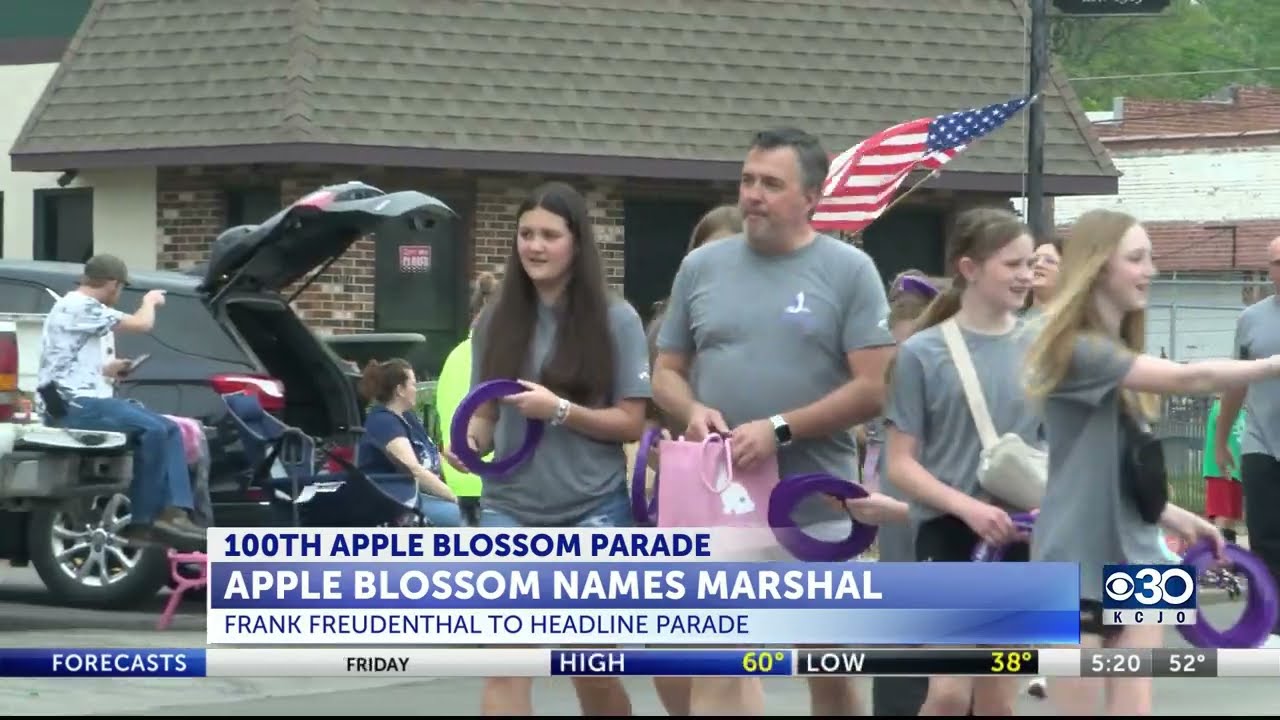 Apple Blossom parade announces grand marshal - YouTube