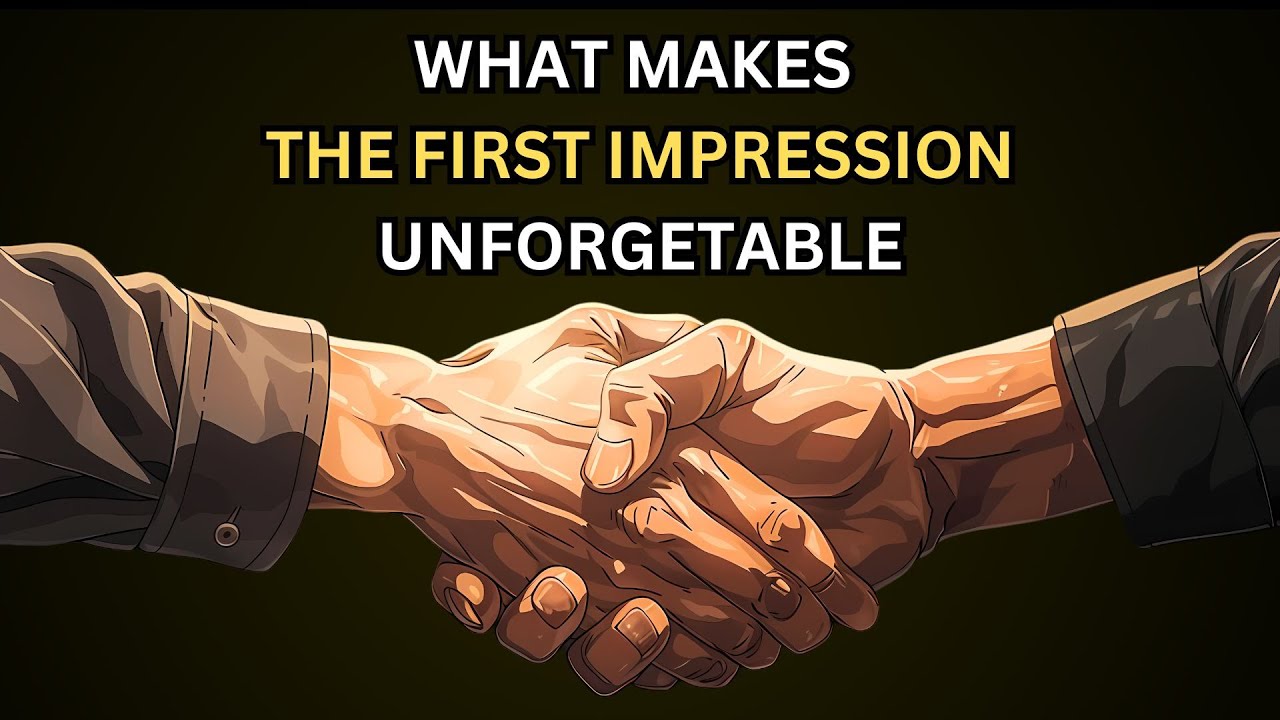 How to Make a Killer First Impression Every Time - YouTube