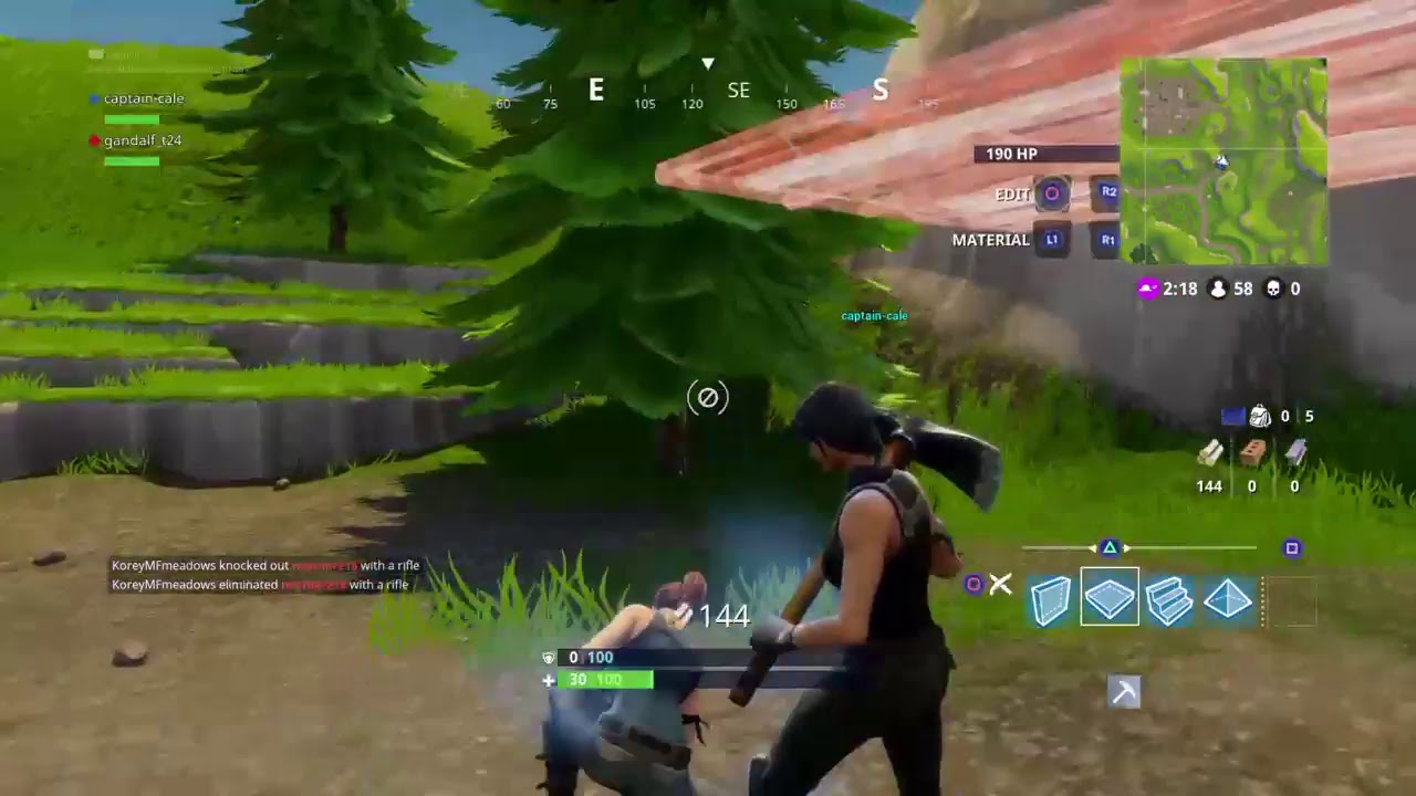 Fortnight w\ CaptainCale Ima nooooooob! - YouTube