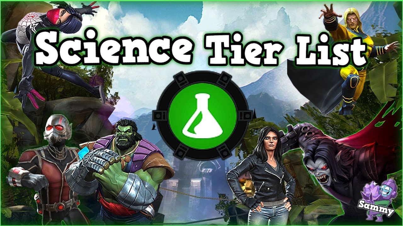 The Sammy MCOC Science Tier List! October 2023! | Marvel Contest of ...