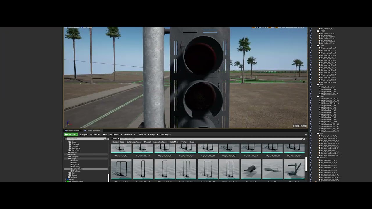 Traffic lights | Edit Prefabs | Placement on map - YouTube