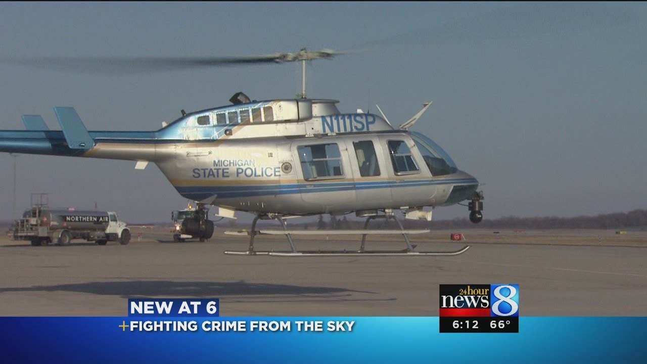 MSP helicopter patrols continue over GR - YouTube
