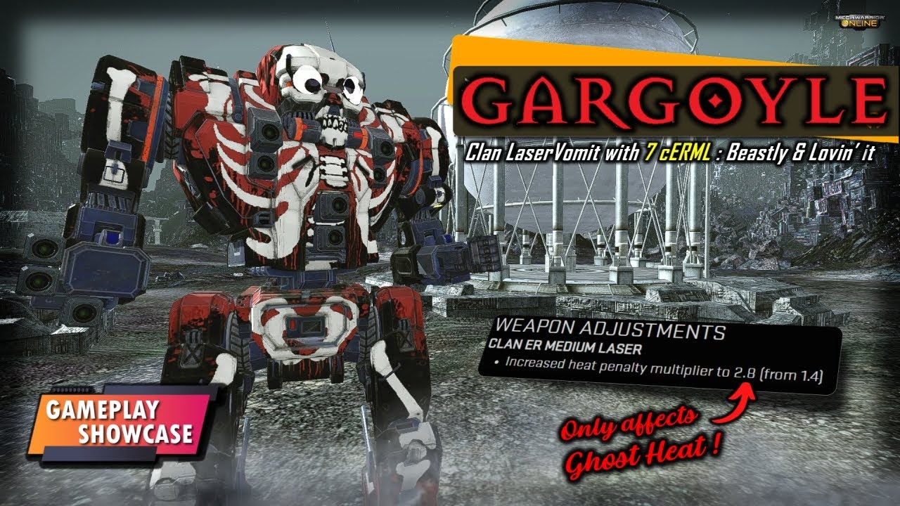 Massive LaserVomit Gargoyle : Why 7cERML Ghost Heat is being tweaked ...