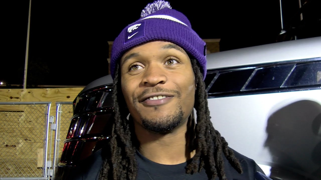 Kansas State Football | Treshaun Ward Postgame Interview | K-State 38 ...