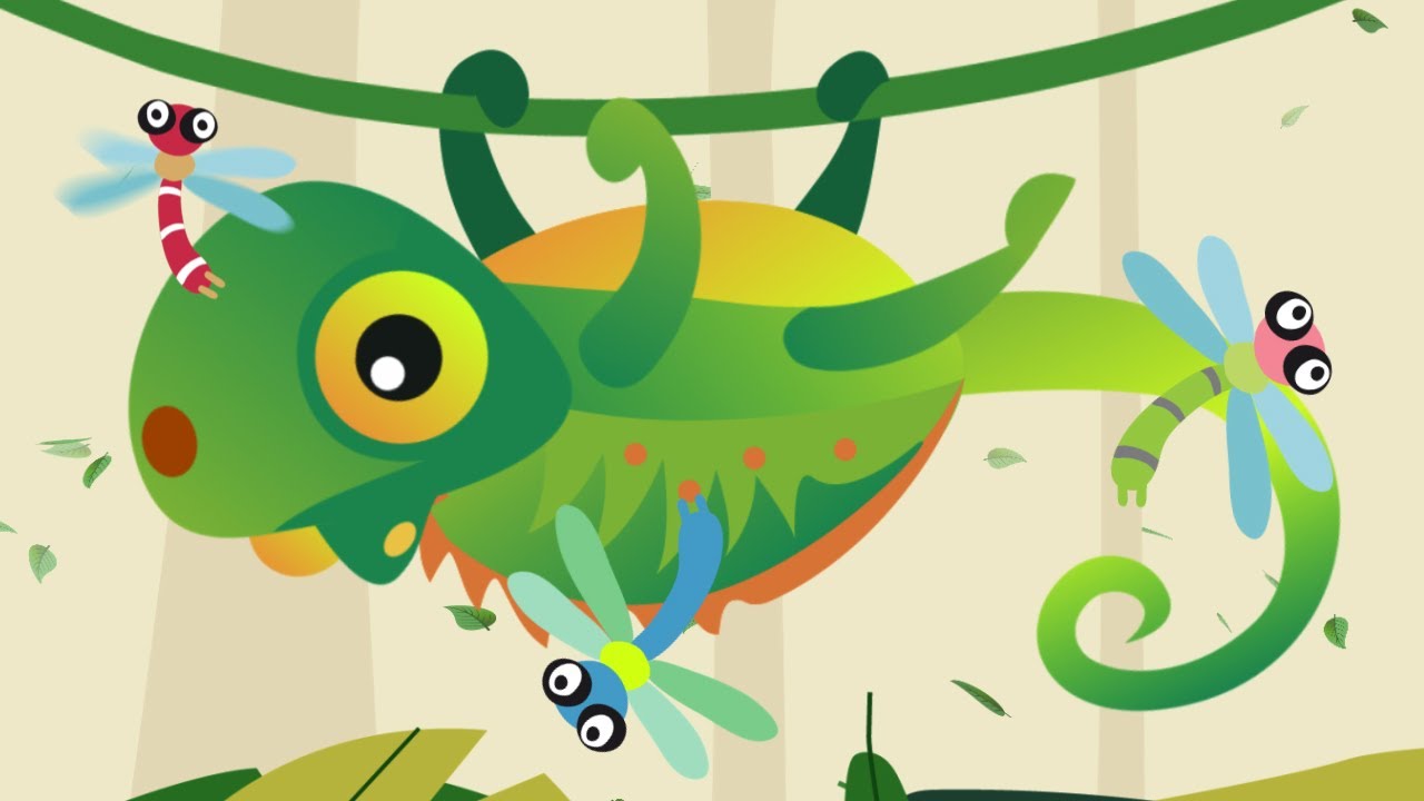 Dance with Bob! 💃🦎 | Silly Chameleon and Dragonflies Song | Kids Dance and Sing-Along Fun! - YouTube