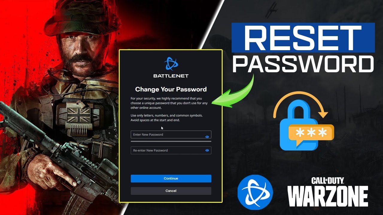How to Reset Your Warzone Password on PC | Recover Warzone Password ...