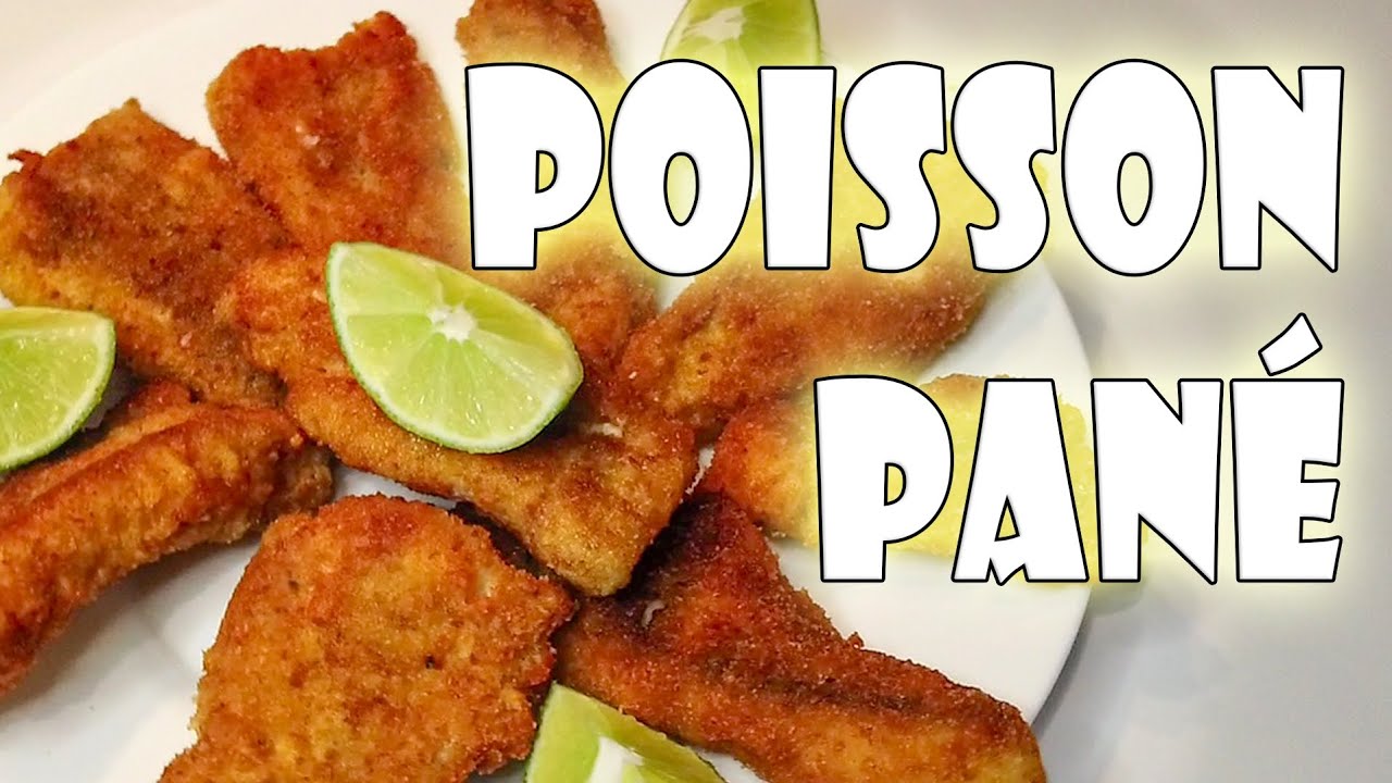 Poisson pané, un plat très simple et rapide à realiser - YouTube