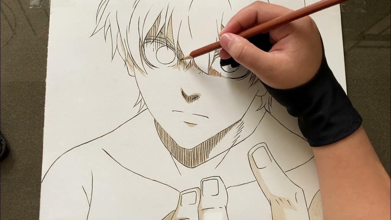 How to draw Isagi Yoichi | Blue Lock Step by step Part 2 - YouTube