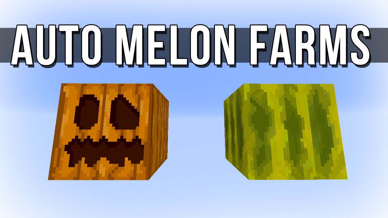 Fully Automatic Pumpkin/Melon Farms - YouTube