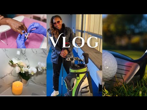 LONDON VLOG: WE HAD A BLAST | SELF-CARE, ERRANDS & FAMILY GOLF DAY ...