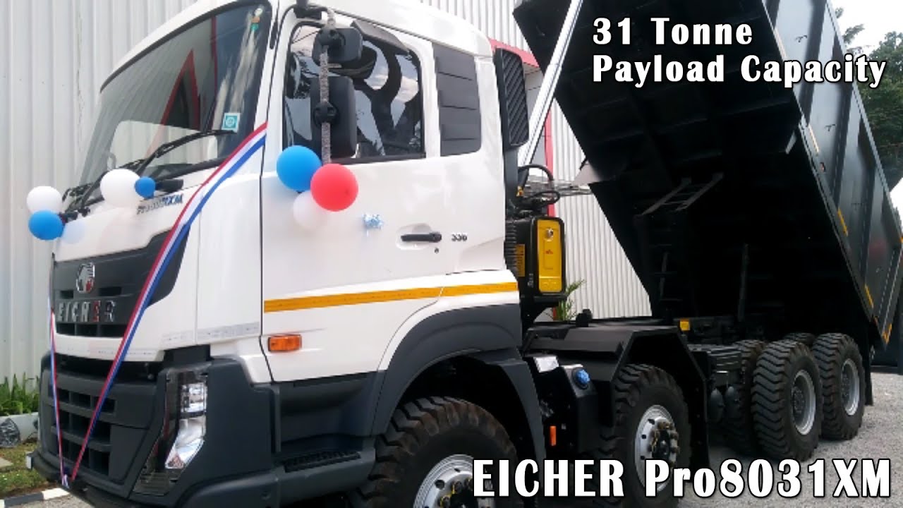 Eicher Pro 8031XM Tipper Truck, Ex showroom Price 52.39 Lakhs, Payload ...