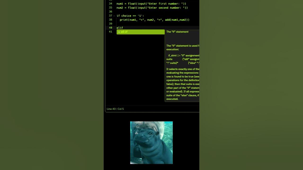 Simple Calculator Python Beginner Youtube