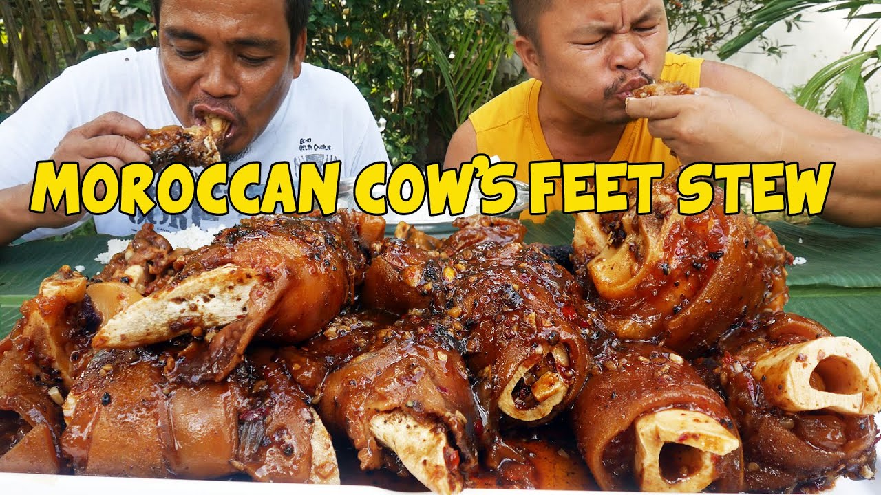 MOROCCAN COW FEET STEW - YouTube