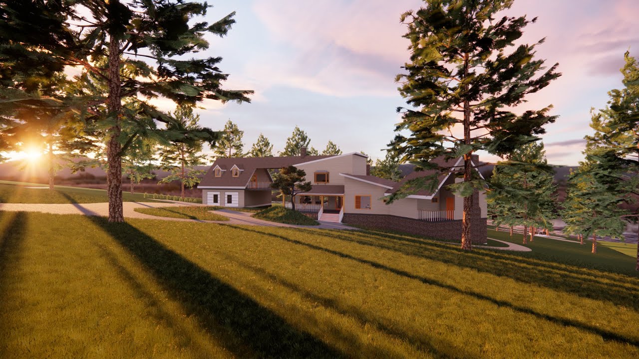 Conceptual Architecture Walkthrough Animation in After Effects ...