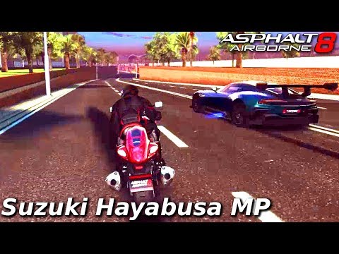 THE BEST BIKE FOR MP! Suzuki Hayabusa (Rank 1579) Multiplayer in Asphalt 8