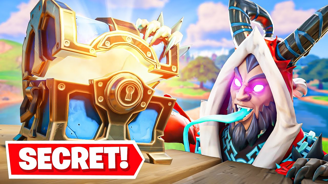 The *SECRET* Chest in Fortnite Chapter 5! - YouTube