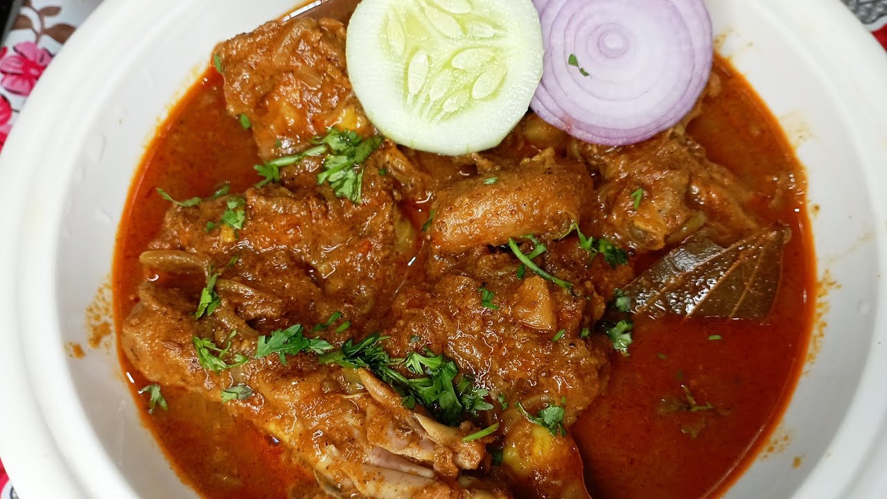 Chicken Curry Dhaba Style |Chicken Chatpata Recipe ढाबा स्टाइल चिकन एक ...