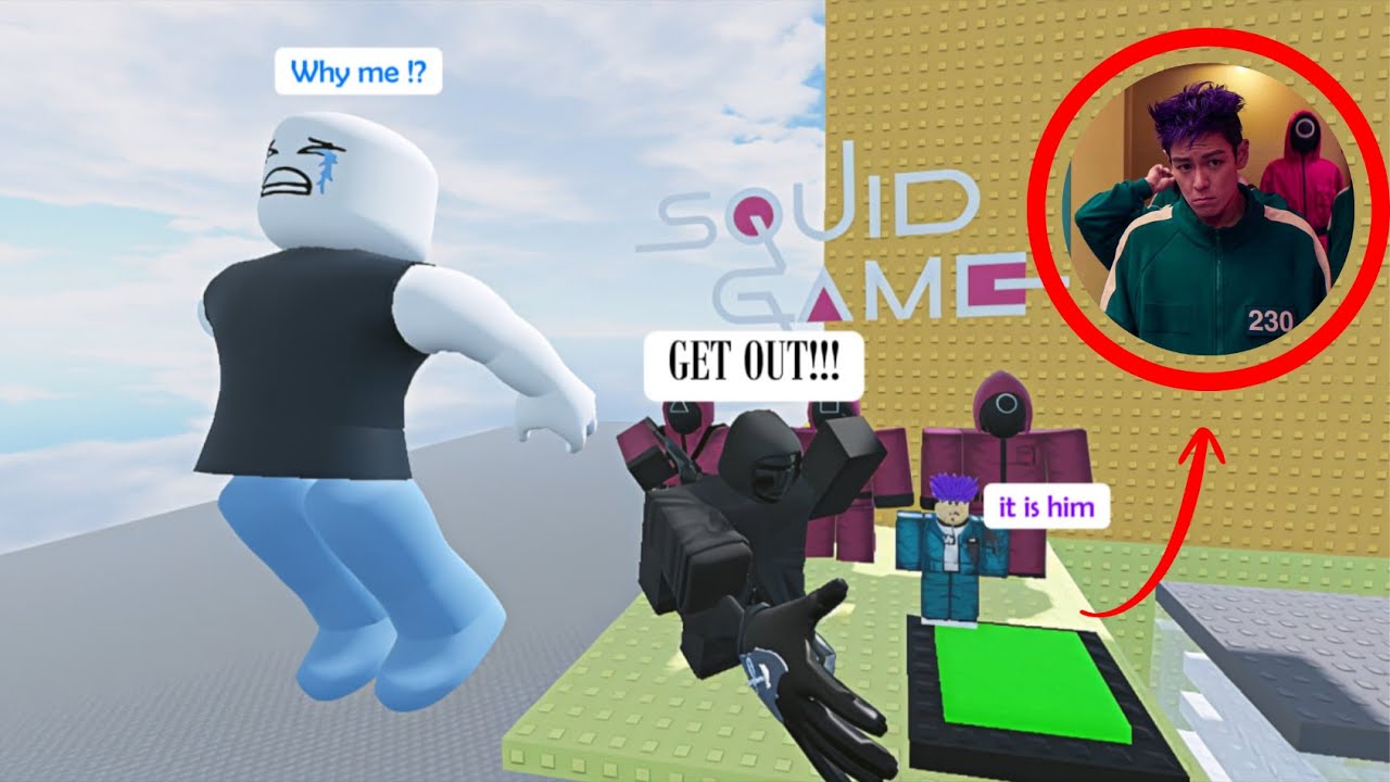 ROBLOX Squid Game Slap Tower (Funny Moments) - YouTube