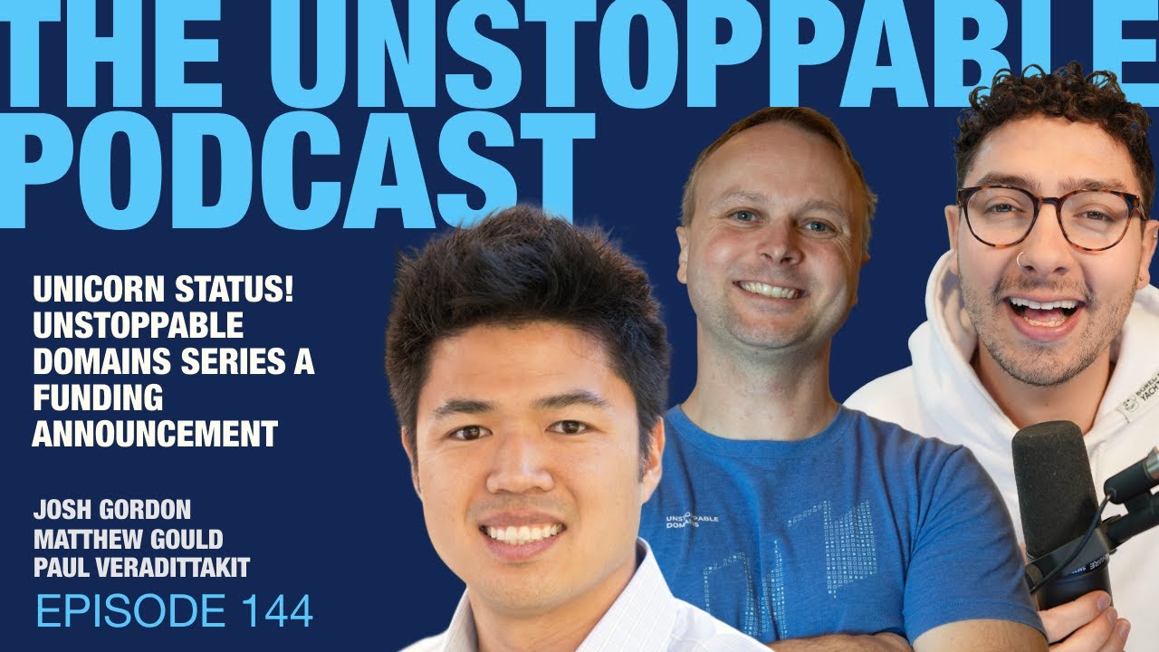 Unicorn Status Unstoppable Domains Series A Funding Announcement Ep Unicorn Status Unstoppable Domains Series A Funding Announcement Ep