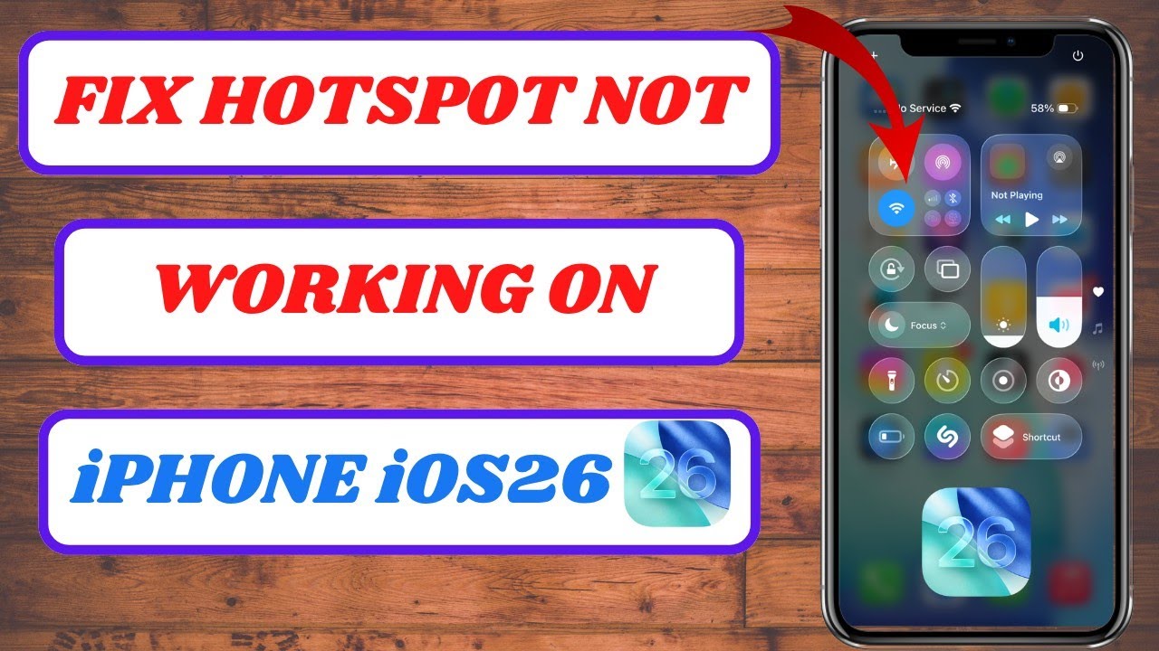 How to Fix Hotspot Not Working on iPhone iOS 26 | Fix Hotspot Not ...