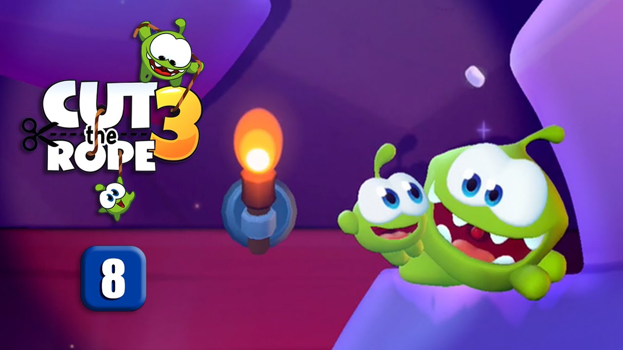 Cut the Rope 3 - 3 Stars - Part 08 - YouTube