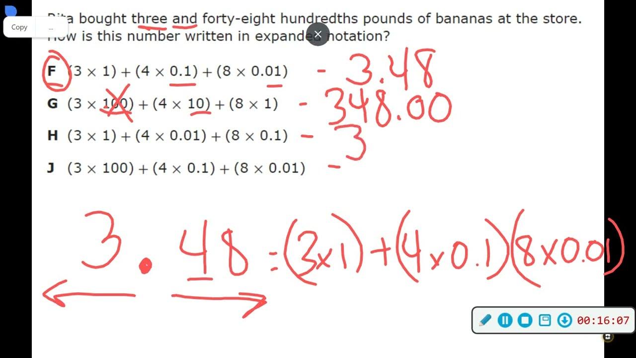 Lesson: Numerical Formations (expanded notation) - YouTube