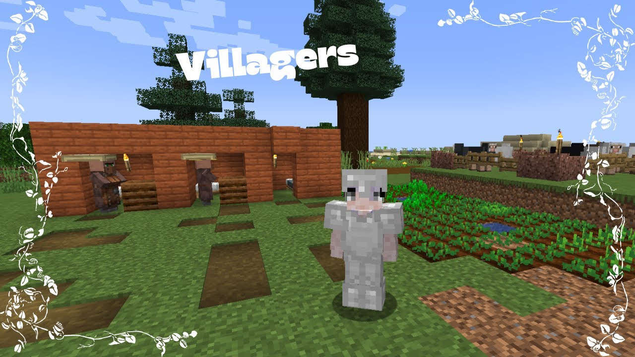Minecraft Let's Play Ep 6 Villager Huts w/ Facecam - YouTube