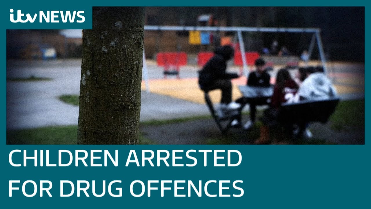 Children as young as 9 arrested for dealing drugs, ITV News ...
