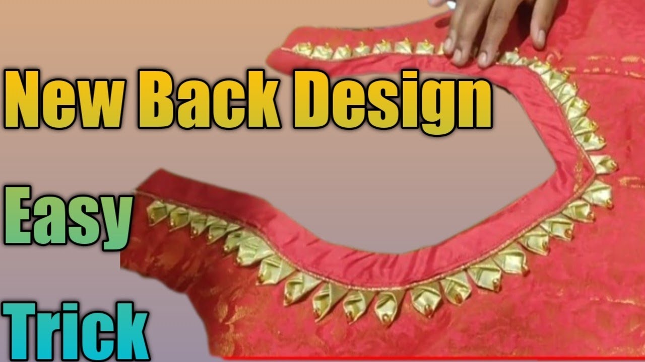 beautiful back design || moti wala back design || new back design - YouTube