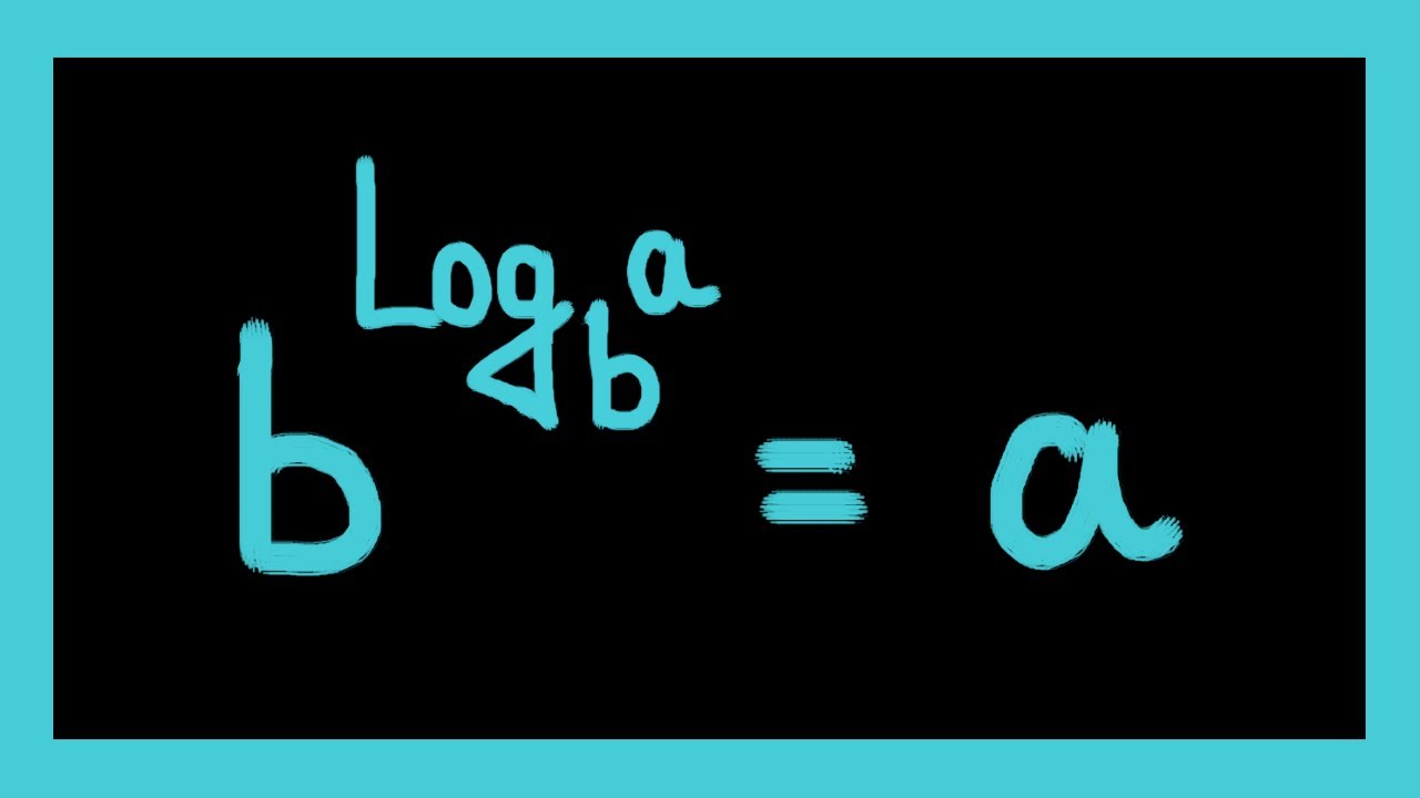 Logarithmic Identities Part 6 B log A Base B A YouTube