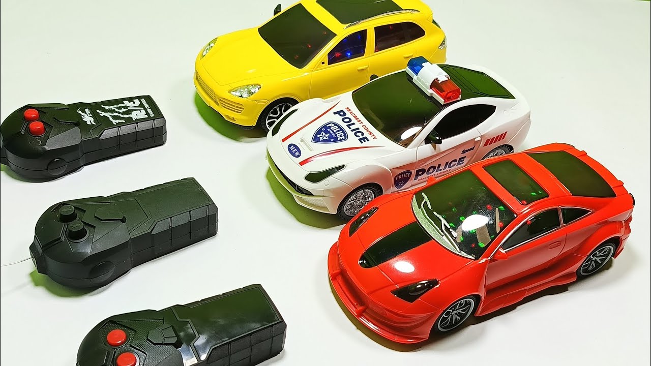 Remote Control Police Car & 3D Drift Return Rc Car & 3D Remote Car ...