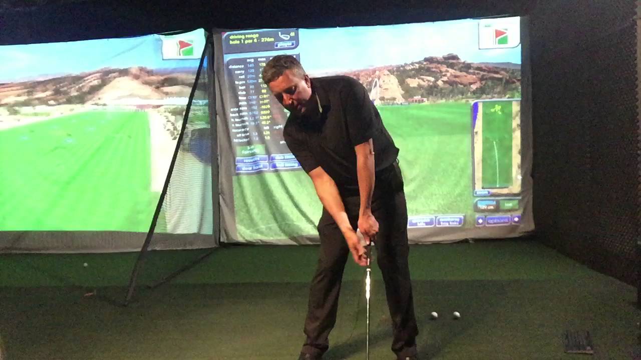 Eyes in the golf swing - YouTube