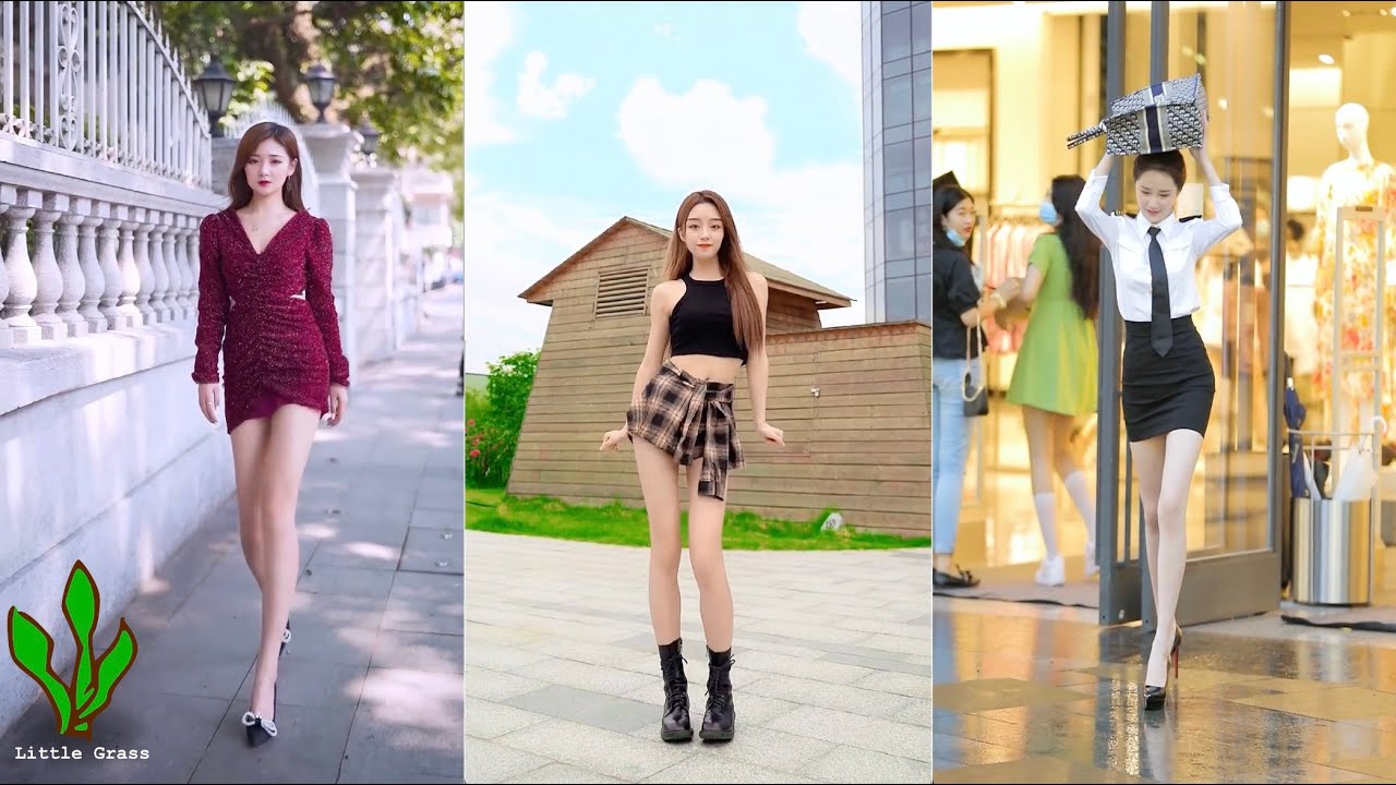 🔥beauty Legs🔥street Fashion💖💖china Douyin Tik Tok S01 Ep 11 Youtube