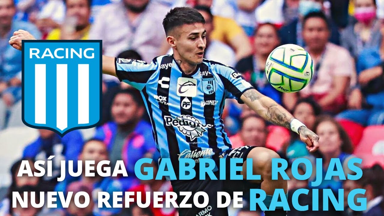 ASI JUEGA GABRIEL ROJAS, NUEVO REFUERZO DE RACING⚽ 🔥 - YouTube