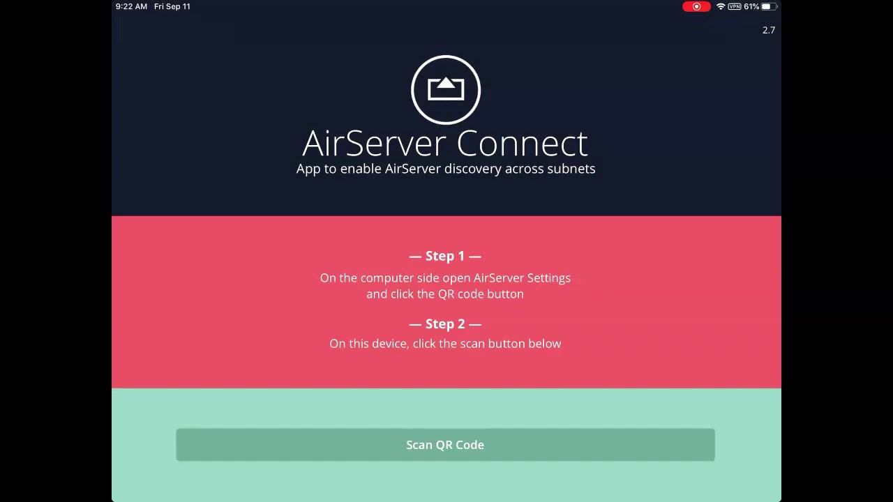 Connecting and Using Air Server Universal - YouTube